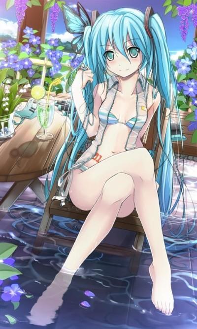 初音未来比基尼歌图标