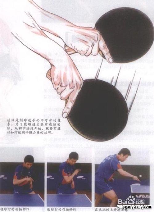 乒乓球削球动作要领图标
