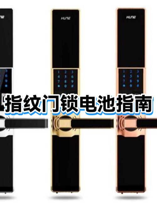 指纹门锁换电池步骤图解图标
