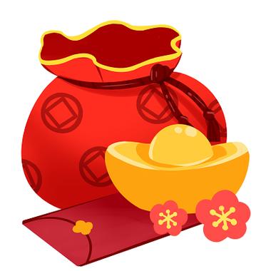 红包彩色图标