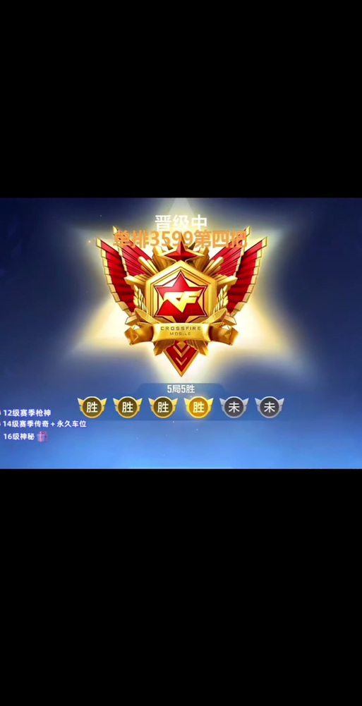 穿越火线隐藏战绩图标