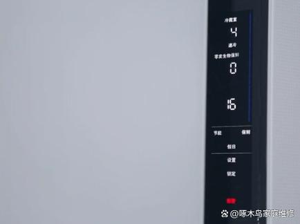 西门子冰箱屏幕出现报警二字截图