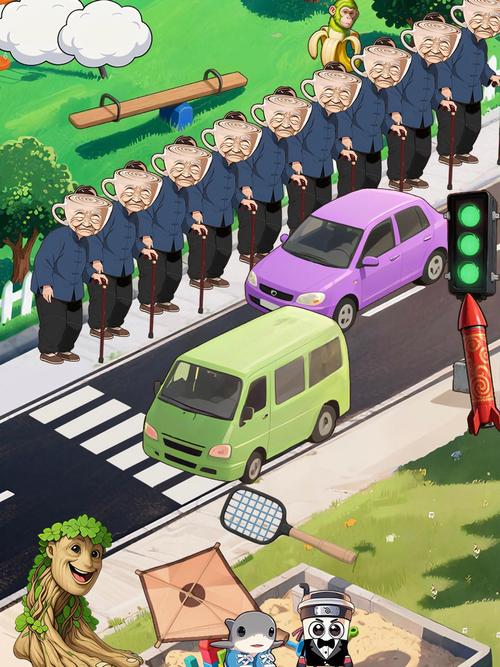 老太太过马路游戏图标