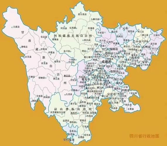 四川地图全图可放大图片 全国图标