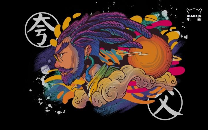 联想小新壁纸夸父图标