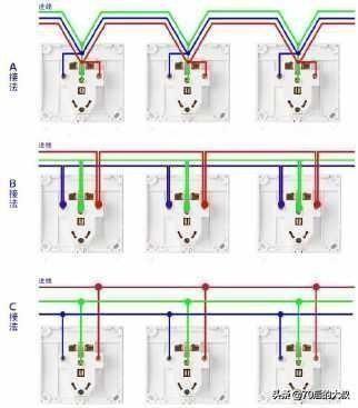 4个插座并联图标