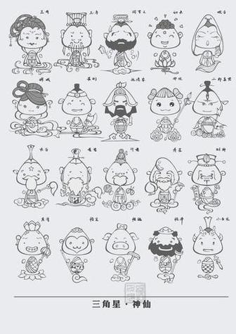 Q版神仙图标