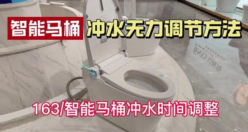 智能马桶手动冲水键按了不冲水图标