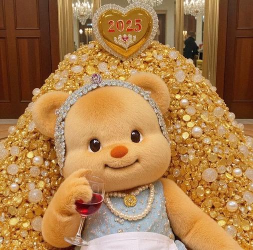 金小熊送好运图标