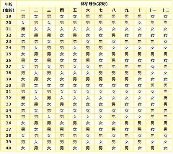 生男生女虚岁算法图标