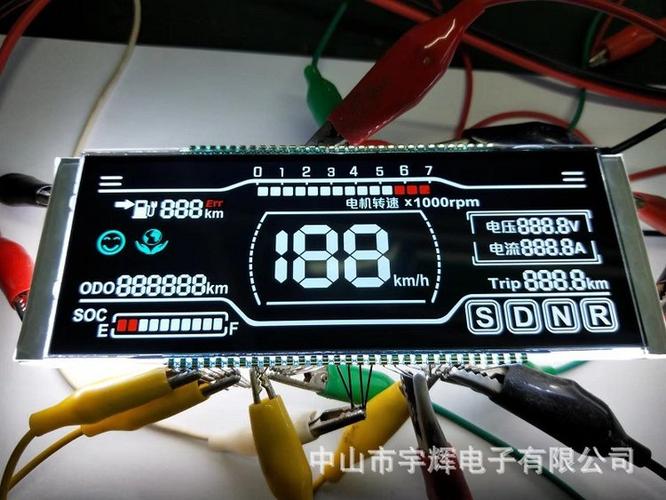 电动车显示屏上的黑膜图标
