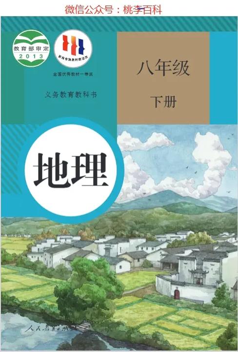 初二地理课本电子版图标