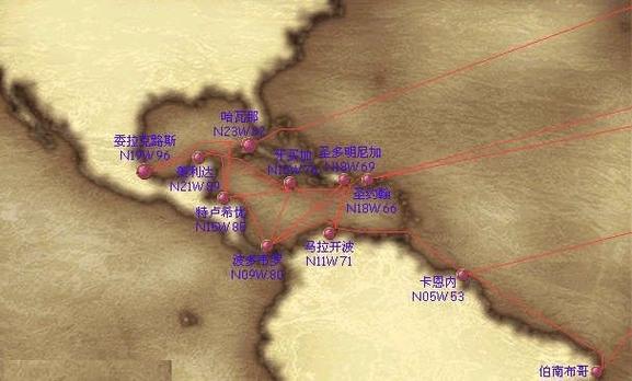 大航海时代4所有港口地图一览图标