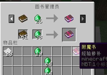 我的世界经验修补是啥图标