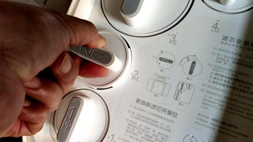 小米净水器400g厨下式滤芯更换图标