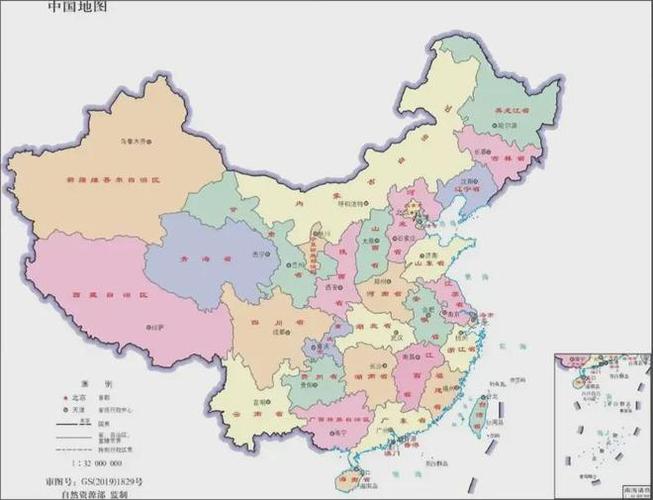 中国地图高清版全图图标