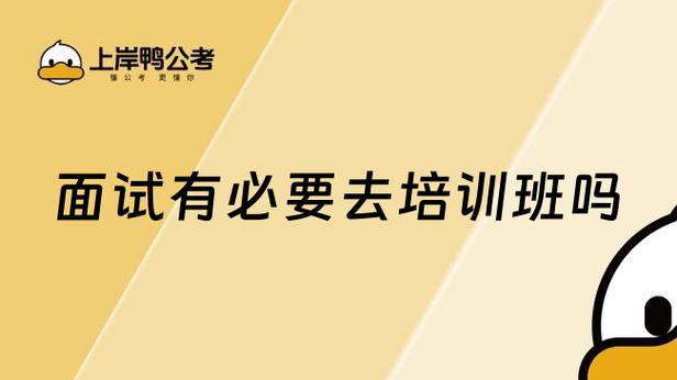 面试有必要去培训班吗图标
