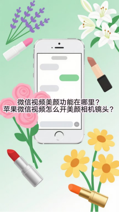 打开微信美颜相机图标