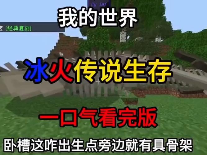 一口气看完我的世界冰火传说图标