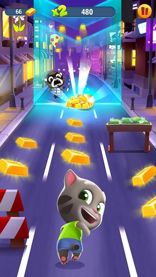 汤姆猫跑酷无限金币无限钻石版图标
