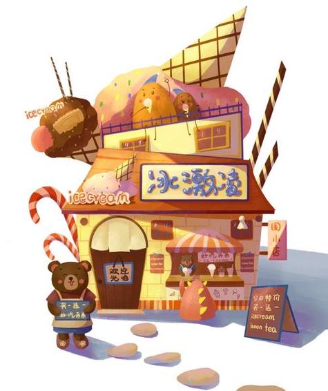冰淇淋小屋破解版图标