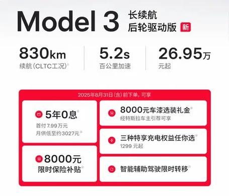 model3高性能版续航截图