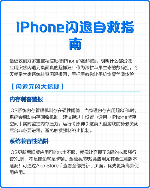 苹果总闪退怎么办截图