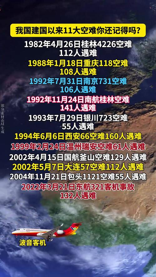 中国一共几次空难图标