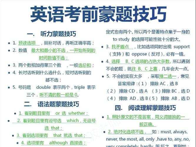 初中英语考试怎么蒙出高分图标