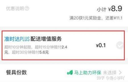 饿了吗准时达赔付标准图标