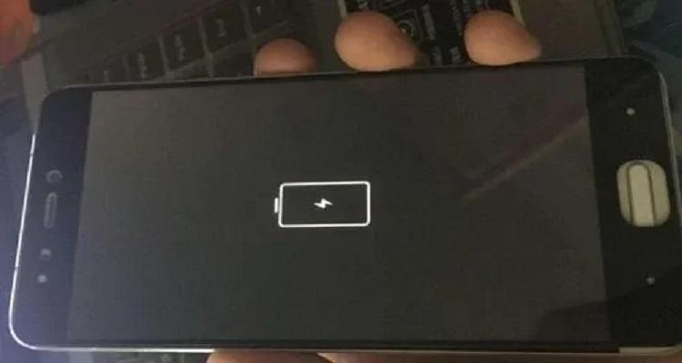 红米电量耗尽后无法充电开机图标