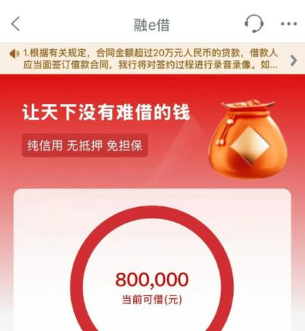 工商银行的融e借好通过吗截图