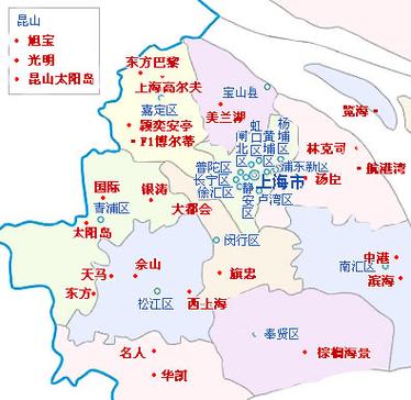 上海地图全图高清版图标