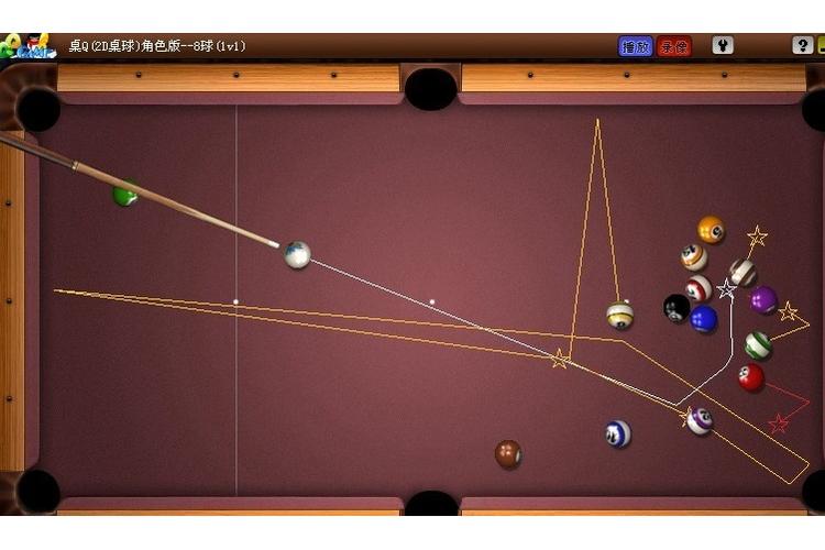 2d桌球辅助瞄准器图标