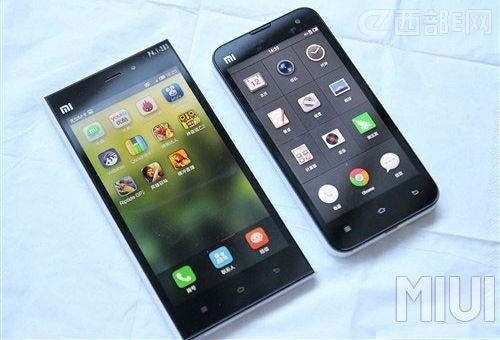 小米2s和小米3对比图标