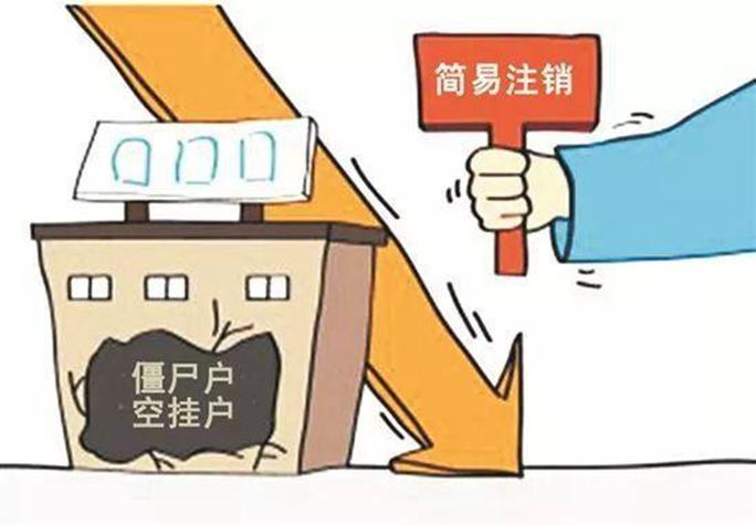 简易注销和普通注销图标