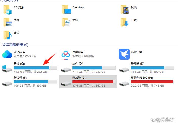 c盘空间越大越流畅吗图标