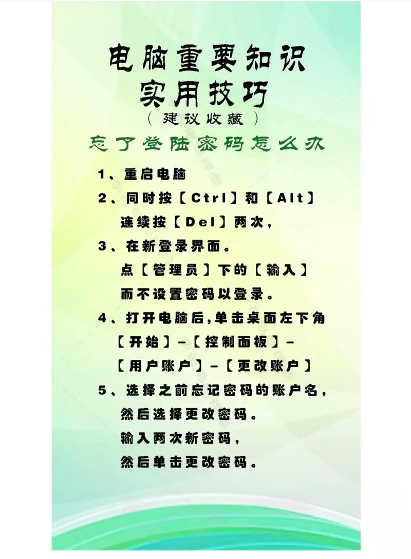 笔记本电脑忘记密码怎么办图标