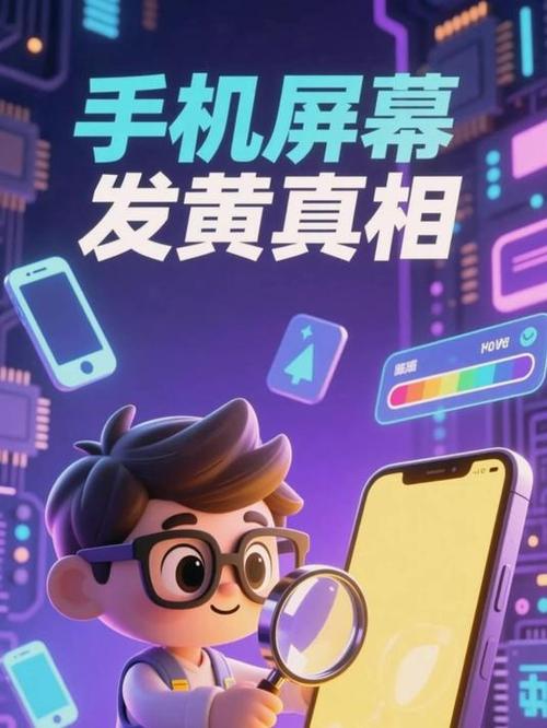 手机屏幕突然变黄了