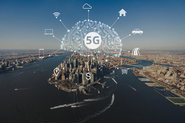 5g叠加区块链概念股图标