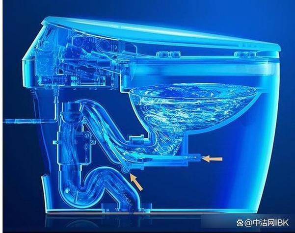 智能马桶冲水不冲水图标