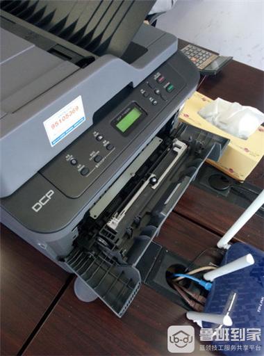 兄弟dcp7180dn墨粉清零步骤图标