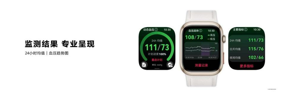华为血压监测手表上市图标