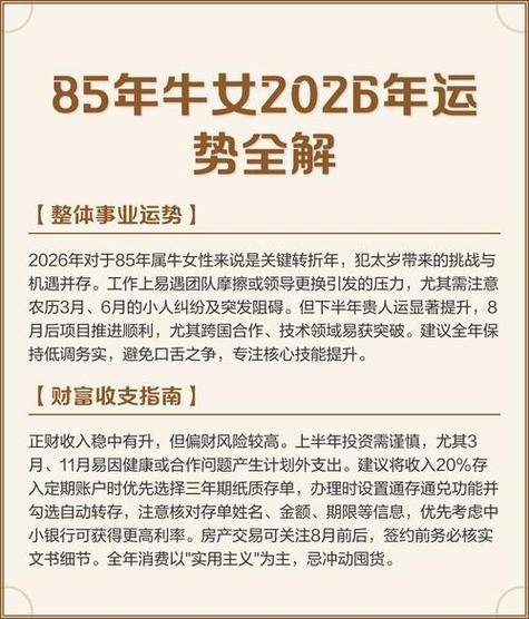 2023年属牛女全年运势1985图标
