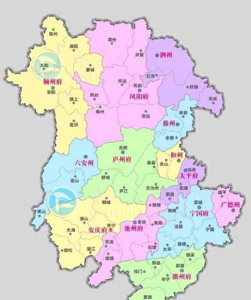 河南省安徽省地图图标