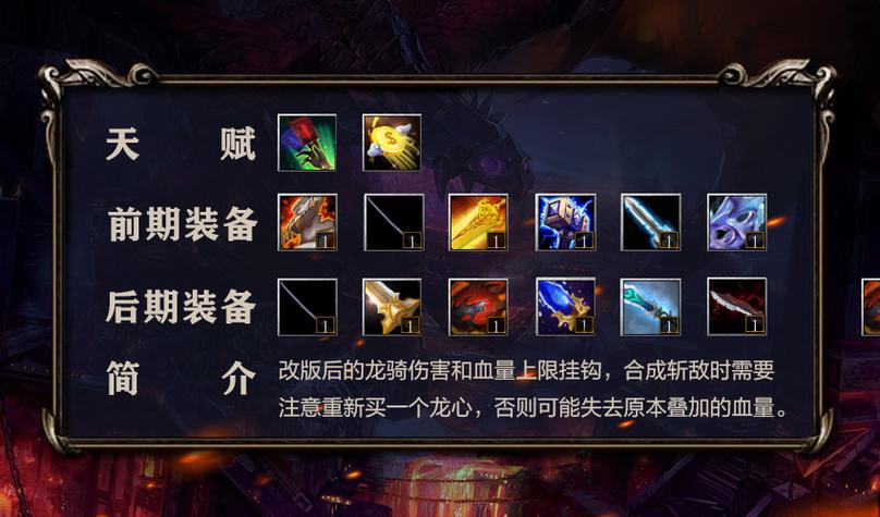 刀塔循环圈龙骑出装图标