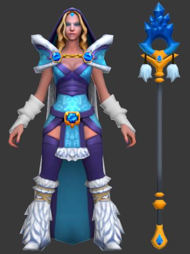 dota2冰女光环特效图标