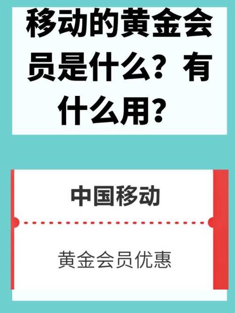 中国移动黄金会员是什么图标