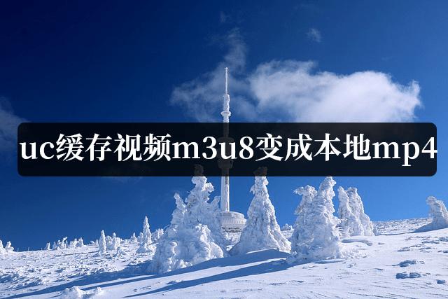uc缓存视频变成本地mp4图标
