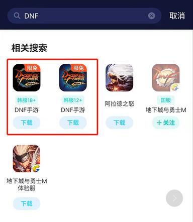 DNF韩服手游助手图标